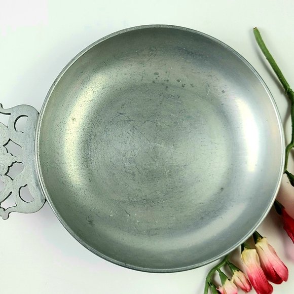 Dining | Vintage Stede Pewter Porringer Bowl 6 Diameter | Poshmark